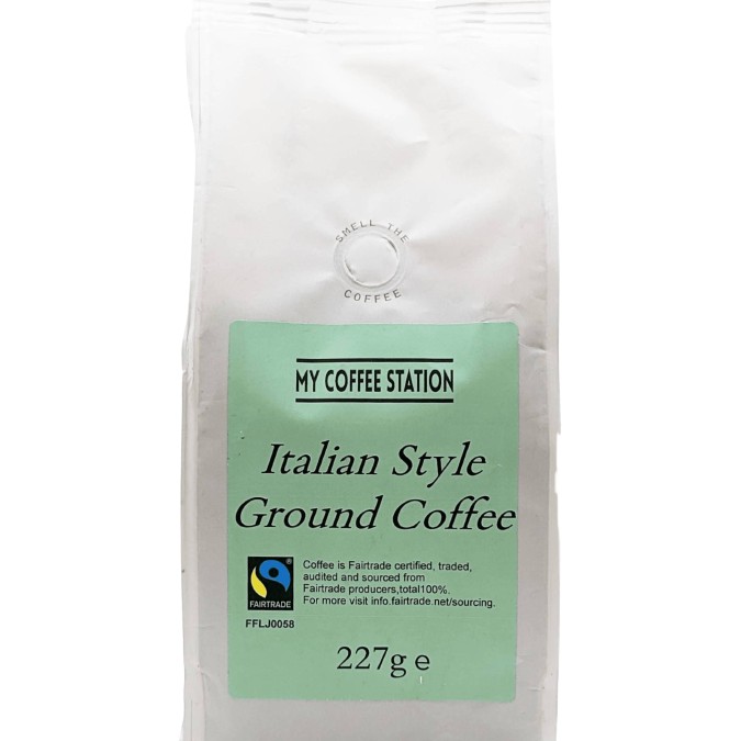 My Coffee Station Italian Style Ground Coffee 227g - My Coffee Station
